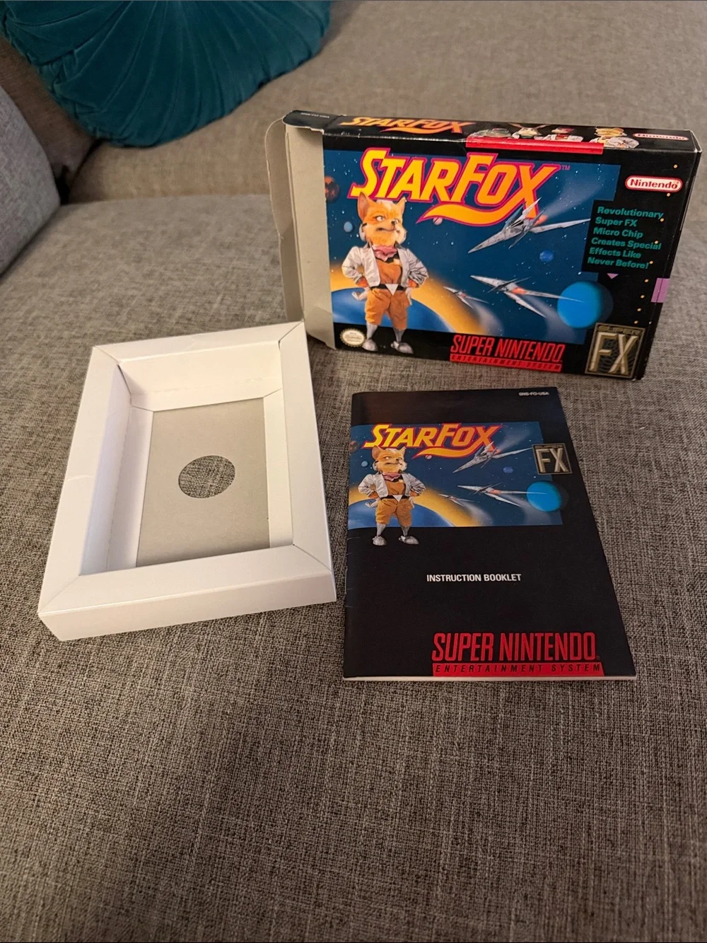 Nintendo | Video Games & Consoles | Nintendo Star Fox Snes Box No Game ...